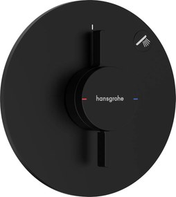 Hansgrohe DuoTurn S, baterie pod omítku pro 1 spotřebič, černá matná, HAN-75618670