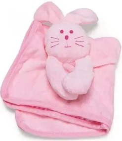 Karlie Vzor králíček Růžová 32cm / Mazlící dečka pro štěňata