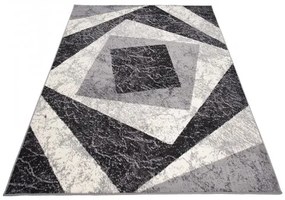 Moderní kusový koberec CHEAP K855A šedý Rozměr: 300x400 cm
