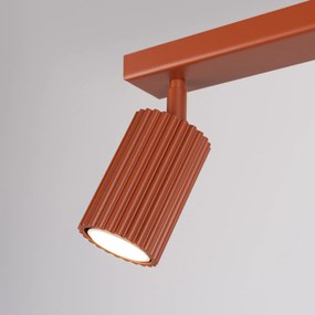 Sollux Lighting Stropní svítidlo KARBON 2 červený okr