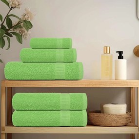 Ručníky pro hosty FROGN 4 ks jablečně zelené 30x50 cm 360 g/m² 137020