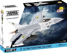 COBI 5893 Armed Forces F-16 AM Fighting Falcon / 500 kostek / 1 figurk