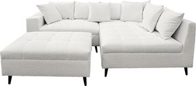 XXXLutz ROHOVÁ SEDAČKA, textil, světle šedá MID.YOU - Sedací soupravy - 001628000320
