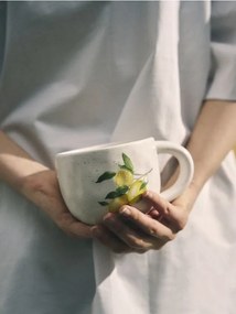 Sinsay - Hrnek s motivem citronu - žlutá