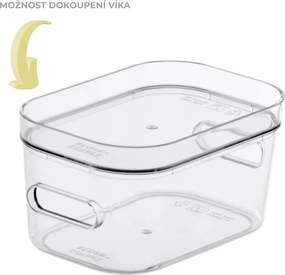 SMARTSTORE Organizér CompactClear, 0,6l (XS), 14,5 x 9,5 x 6 cm