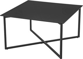 XXXLutz KONFERENČNÍ STOLEK, černá, kov, sklo, 80/80/45 cm Carryhome - Konferenční stolky - 001088008901