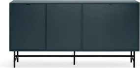 Černo-modrá komoda Teulat Punto, šířka 150 cm