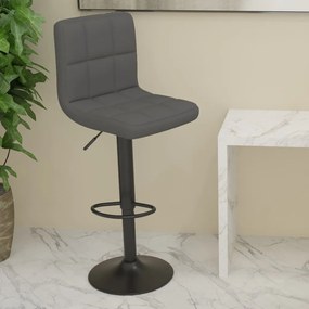 Barová židle tmavě šedá textil - Default Title