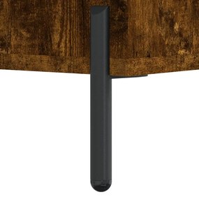 Skříň highboard kouřový dub 69,5 x 34 x 180 cm kompozitní dřevo,  3195688