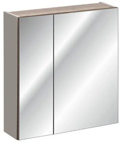 Zrcadlová skříňka SANTA FE Taupe 84-60 | 60 cm
