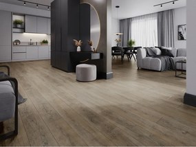 Mexen Casa Grande vzorek vinylových panelů SPC 6,5 mm, podklad IXPE 1,5 mm, 4 V-drážka, Dub - F1014-S
