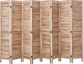 Dřevěný dělič pokojů Dřevěná zástěna 8 Panel pro oddělení místností v domácí