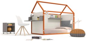 ROS1 ROS38 - Montessori domečková postel s doplňky