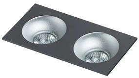 Podledové svítidlo Hugo 2 Downlight černé