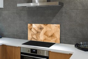 Skleněný panel Solid mozaika dřevo 140x70 cm