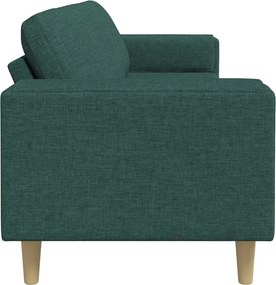 Pohovka do obývacího pokoje Tmavě zelená 250 x 77 x 76 cm 3335085