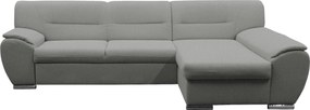 XXXLutz ROHOVÁ SEDAČKA, textil, světle šedá MID.YOU - Sedací soupravy - 001574004509