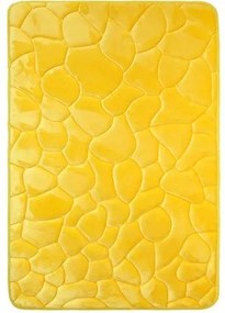 BO-MA koberce Protiskluzová koupelnová předložka 3D 0133 yellow - 50x80 cm