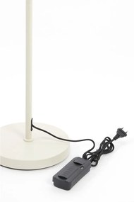 Světle šedá stmívatelná stojací lampa (výška 150 cm) Rijeka – Light &amp; Living