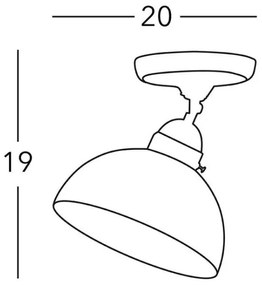 Kolarz 731.10.53 - Bodové svítidlo NONNA 1xE27/75W/230V