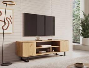 ADRK Furniture Skříňka RTV Lofter 155 cm RTV-LOF-OC-155
