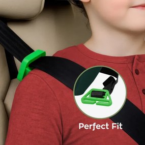 Dětský podsedák do auta Cabby 25 zelený