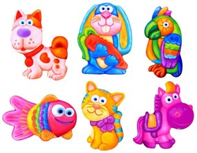 Color day Kreativní sada Vyrob si sám magnetky zvířátka DIY