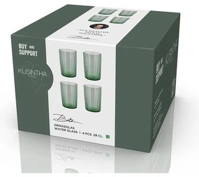 Sklenice v sadě 4 ks 280 ml Kusintha – Bitz