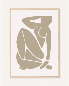 Oboustranný plakát Abstraktní Kompozice | 30 x 42 cm | DP351439
