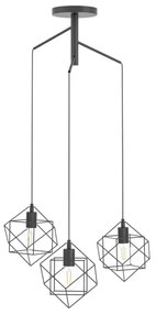 Eglo 43366 - Lustr na lanku STRAITON 3xE27/60W/230V