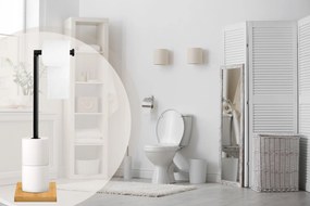 Tutumi Rea, Stojan na toaletní papír Black P70505, REA-50003