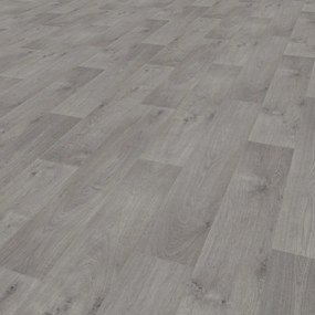 Gerflor, PVC podlaha - lino AladinTex Ultra 1751 Pure Oak grey, na míru, šíře 4m, šedá, filc, chodba / předsíň