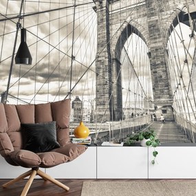 Fototapeta Brooklyn Bridge Ny Strukturální vinyl 315x210