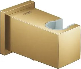 Grohe Euphoria Cube - Nástěnné kolínko s držákem kartáčovaný Cool Sunr