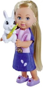 SIMBA Panenka Steffi a Evička Rabbit Family / Herní set se 2 králíky /
