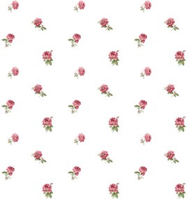 Bílá vliesová květinová tapeta na zeď, 84031, Blooming Garden, Cristiana Masi by Parato
