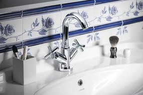 Reitano Rubinetteria, AXIA stojánková dřezová baterie, chrom, 509