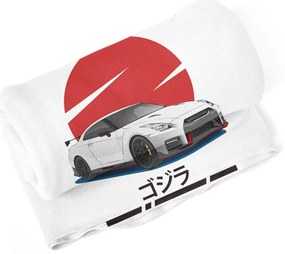 Sablio Deka Nissan GTR 35 Japonské slunce - 150x120 cm