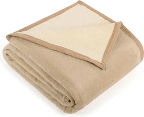 Bellatex Přikrývka KIRA PLUS jednolůžková Béžová 150x200 cm