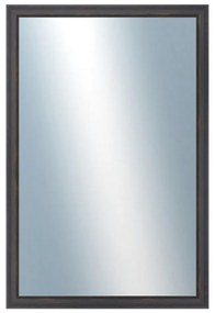 DANTIK - Zarámované zrcadlo - rozměr s rámem cca 40x60 cm z lišty DELFINO hnědá (2899)