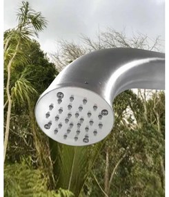 AMA Luxury Shower Zahradní sprcha Titano bez nezámrzného systému černý matný nerez