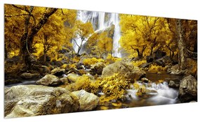 Obraz podzimní krajiny (100x40 cm)