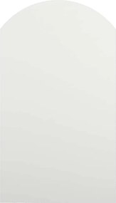 Zrcadlo s LED světly 70 x 40 cm sklo obloukové 3102977