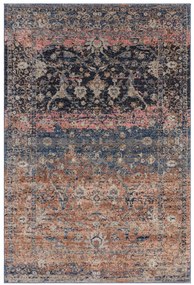 Modrý koberec Cure Blue Retro Rozměry: 155x230 cm