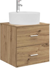 Sada koupelnových skříněk 3 ks Dub artisan 62,5 x 44,5 x 50 cm 3405874