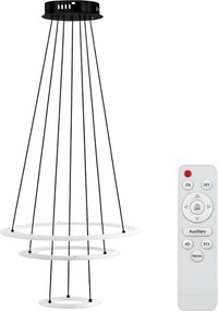 Toolight Toolight, LED stropní osvětlení 46cm, G040-3CP, černá, OSW-06307