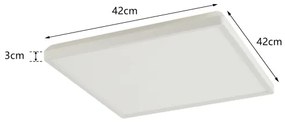 Brilagi - LED Koupelnové svítidlo ULTRA SLIM LED/24W/230V 42x42 cm bílá IP54