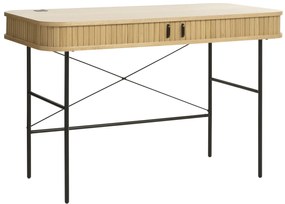 Designový psací stůl Vasiliy 120 cm přírodní dub