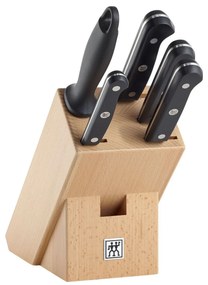 Zwilling Gourmet bukový blok s noži 6 ks, 36131-003