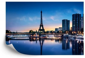 Fototapeta Panorama Paříže Omyvatelný vlies 104x70.5